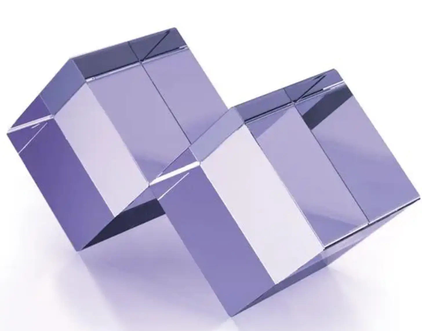 KDP Crystals-15x15x7; 76.5; 45; AR/AR@532/266 nm; SHG@532 nm, Type 1;