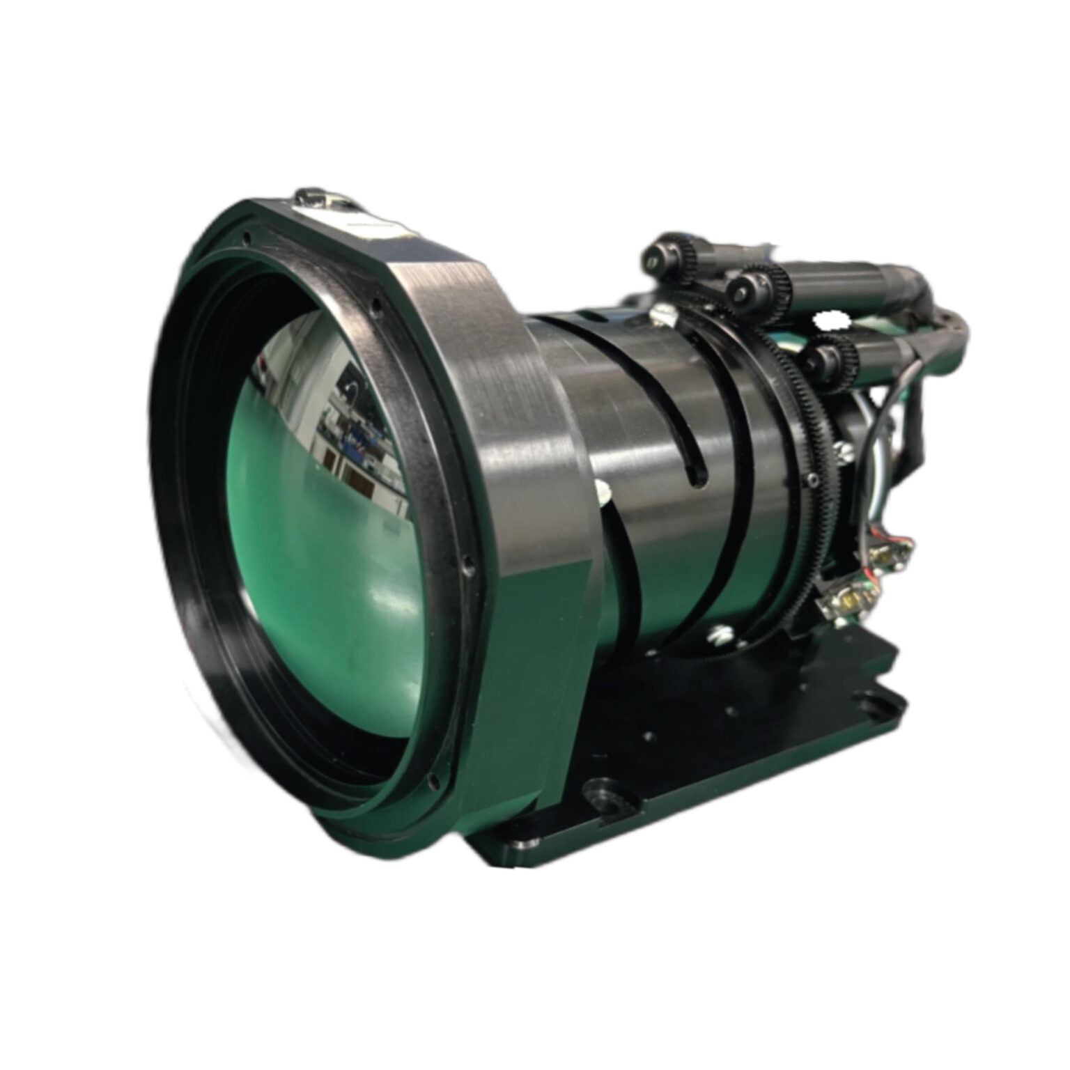 Uncooled Motorized Continuous Zoom Lens